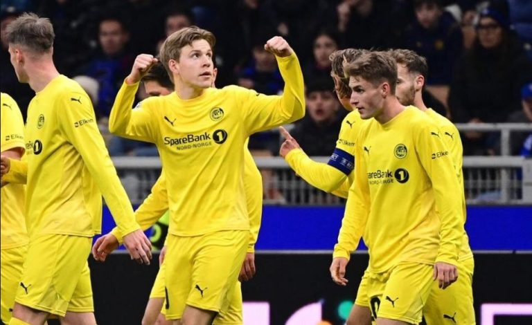 Bodo/ Glimt thắng đẹp Inter 3 bàn như mơ, Inter vỡ mộng